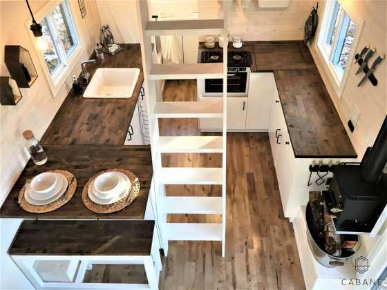CABANE, une mini maison d’inspiration scandinave - Tiny House France