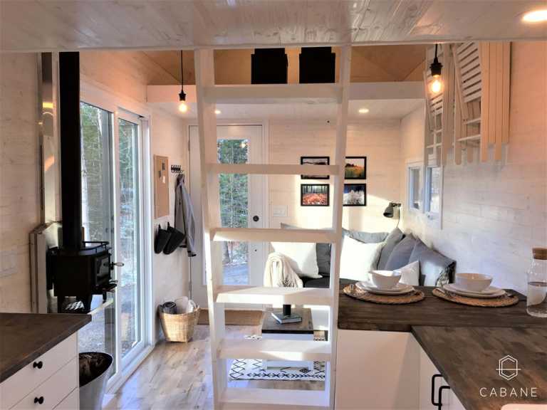 CABANE, une mini maison d’inspiration scandinave - Tiny House France