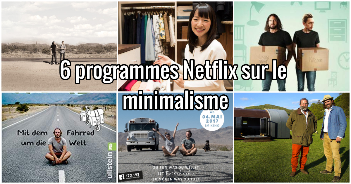 6 programmes Netflix sur le minimalisme - Tiny House France