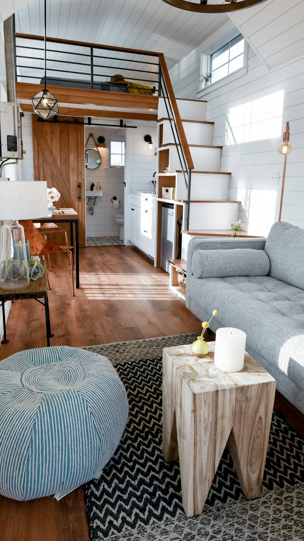 Cette mini maison possède un espace extérieur privatif - Tiny House France